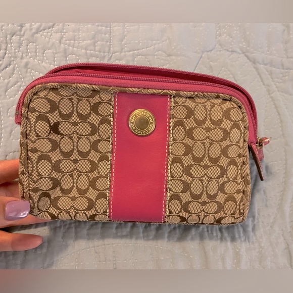 Coach | Bags | Coach Small C Cosmetic Type Bag | Poshmark